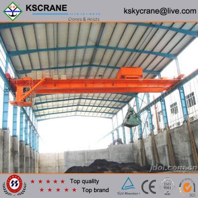 China Top Quality Grab Crane, Overhead Traveling Crane With Bucket for sale