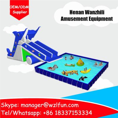 China Top Quality Inflatables ManufacturerRectangular Inflatable Water Swimming Pool For Kids for sale