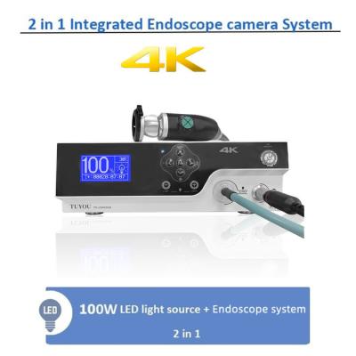 China 4K UHD 100W Light Source Medical Endoscope Camera System for Laparoscopy ENT Arthroscope for sale