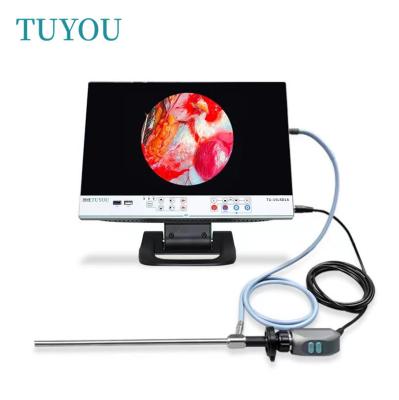 China Hoge SNR Chirurgische instrumenten 4K Ultra HD Endoscoopcamera met glasvezel lichtbron Te koop