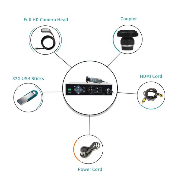 Quality Endoscopy Camera Medical 4 Picture Devide Video Camera For ENT for sale