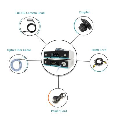 China Full HD Endoscope Camera Unit with LED Light Source and Touchscreen Menu for sale