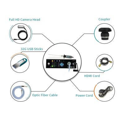 China Hot Selling of FHD Touch Screen 3 In 1 Endoscope Camera System with 80Watts Light Source for Cystoscop Surgery for sale