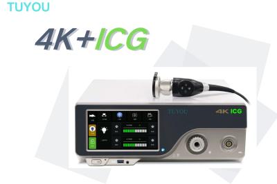 China 7 Inch Touch Screen 4K ICG Fluorescence Endoscopic Camera System Dual 2CMOS Surgical Laparoscopy Imaging Equipment for sale