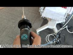 Portable LCD Monitor All In One HD Endoscopy Camera For ENT Laparoscopy Hysteroscopy Urology