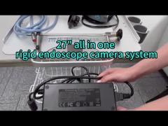 TUYOU 4K 27 Inch All In One Medical Endoscopy Camera System per ENT / Laparoscopy / Urologia