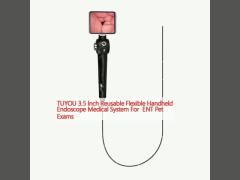 TUYOU 3,5 inch herbruikbaar Flexibel Hand Endoscoop Medisch Systeem Voor ENT Examens