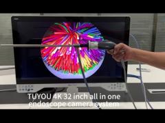 4K All In One 엔도스코프 카메라 시스템 32인치 의료 모니터와 함께 내장 LED 조명