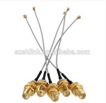 China RF Cable SMA female Connector to IPEX for Mini 1.13 cable for sale