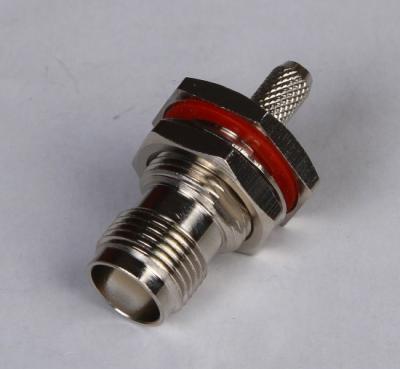 China RF coaxial Female TNC waterproof Connector For RG174 cable for sale