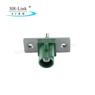 China Double baffle Fakra male E code to 1.13 cable for sale