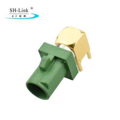 China E code right angle Fakra male connector to PCB for sale