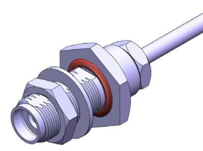 China High frequency 2.92 female RF Connector with Waterproof O-ring for 086 cable for sale