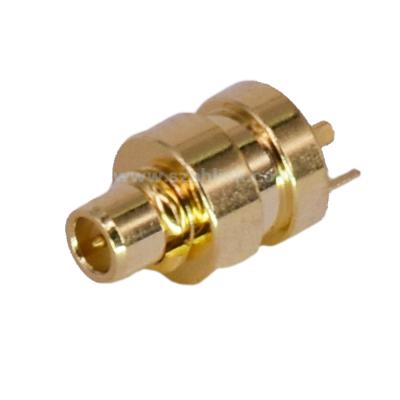 China OEM/ODM MMCX RF coaxial plug brass connector gold plating for earphone,wholesales supplier for sale