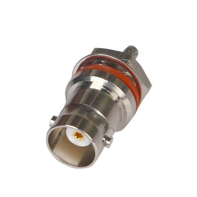 China Waterproof IP67 BNC Connectors Straight Female Crimp for RG174 Cable for sale