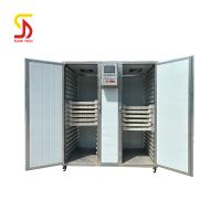 Quality 680w Low Temperature Hot Air Circulation Tray Drying Oven Lemon Chili PLC for sale