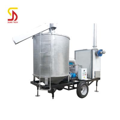 China New 30t/d Diesel Mobile Grain Dryer Paddy Rice Grain Dryer Corn Mobile Grain Dryer for sale