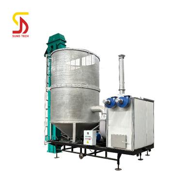 China New 50t/d Corn Mobile Grain Dryer Grain Dryer External Elevator Agricultural Automatic Wheat Corn Grain Dryer for sale