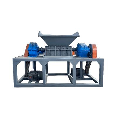 China High Productivity Coconut Husk Shredder Machine Double Shaft For Shell 260mm Blade for sale