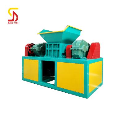 China 75kW Twin Shaft Shredder Machine 220V/380V 10-15 T/H  With ZQ1000 Reducer for sale