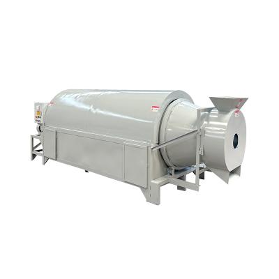 China Oat Rotary Drum Scraper Dryer Voor Voedselindustrie Graan En Maïs Te koop