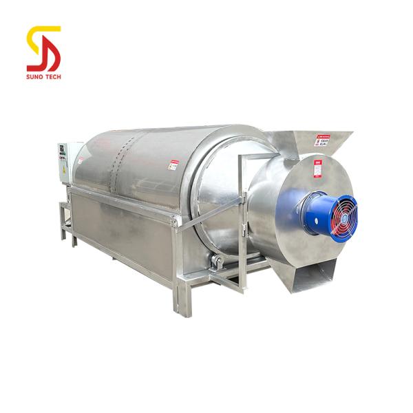 Quality Stainless Steel Cassava Small Rotary Dryer Fruit And Vegetable Rotary Drum Dryer For Organic Fertilizers for sale