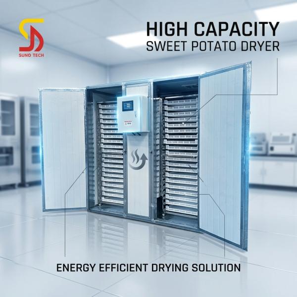 Quality Beef Fish Meat Drying Equipment Ginger Chili Sweet Potato Drying Oven Tray Furnace for sale