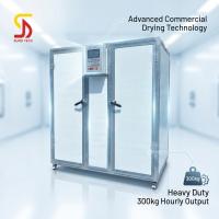 Quality Industrial Commercial Drying Oven Mango Strawberry Tray Fruit Nut Dryer 300 Kg/H for sale