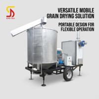 Quality New 30t/d Diesel Mobile Grain Dryer Paddy Rice Grain Dryer Corn Mobile Grain for sale