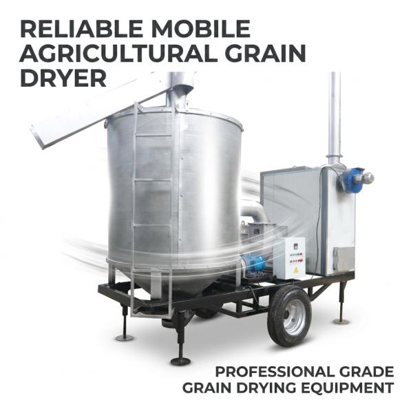 Quality Multifunctional Mobile Mini Grain Dryer Wheat Corn Small Grain Dryer Machine for sale