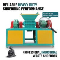 Quality 0.5t/H Multi Functional Waste Shredder Machine Small Shredder ZQ350 Reducer for sale