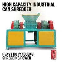 Quality 1000kg Industrial Recycling Shredder Equipment Pull Top Can Small Shredder for sale