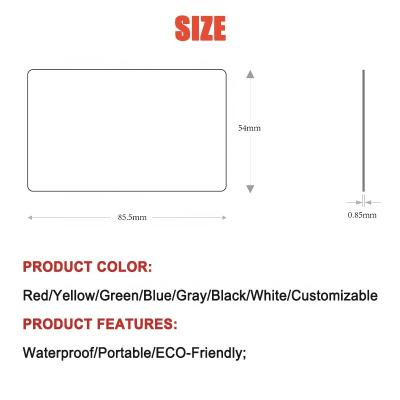 China Customized Logo RFID NFC Access Control PVC Card 13.56MHz EV3 2K 4K 8K Chip ISO Smart 860-960MHz CR80 QR Code Payment for Hotels for sale