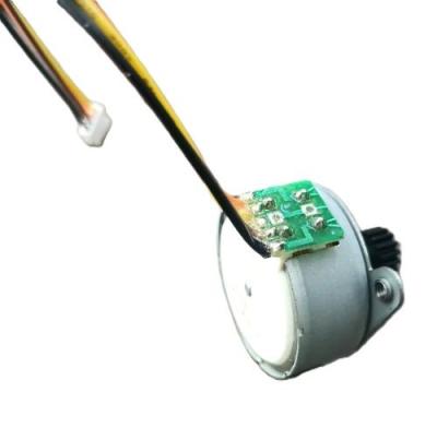 China 28mm PM Stepper Motor DC 12V 4 Phase 5 Wire Stepper Motor Geared for sale