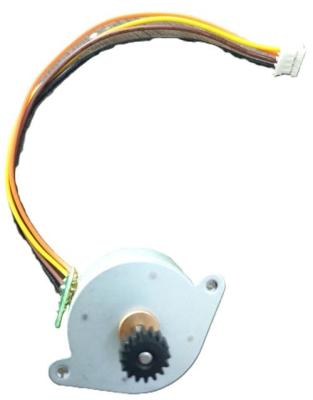 China 28mm PM Stepper Motor DC 12V 4 Phase 5 Wire Stepper Motor Geared for sale
