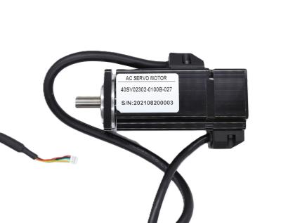 China Black Small Servo Motor 24VDC  Rated Current DC Servo Stepper Motor for sale