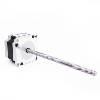 China Permanent Magnet Stepper Linear Motor 57BYGHL Step Angle Stepper Motor Two Phase for sale