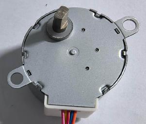 China 35BYJ46 Stepper Motor 12V DC with 5-Wire Unipolar Configuration for High Precision and Compact Design for sale
