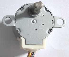 China 30mm Micro 7.5° Step Angle 12V DC Copper Coil Stepper Motor With Gearbox For Air Conditioning Applications for sale