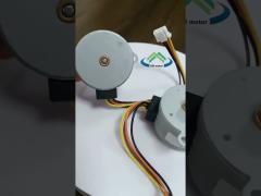 35by46-19 permanent magnet stepper motor with 5v voltage 5ω resistance and 15° step angle