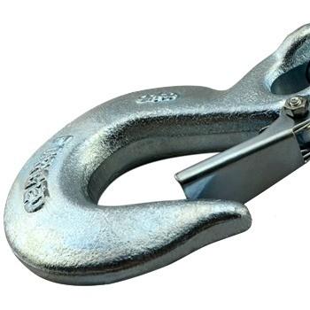 Cina Metallo di sicurezza Chiusura di chiusura Forgiato Lifting Eye Hook per attività di arrampicata all'aperto in vendita