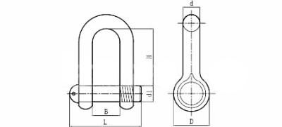 Cina Hardware marino G209 Ferramenta di sollevamento in acciaio inossidabile in vendita