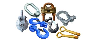 Cina Clips di corda per fili industriali personalizzati a colori U-clamp in vendita