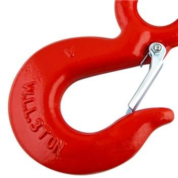 China Industry Hardware High Load-Bearing 320A Eye Slip Hook With Safety Latch for sale