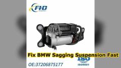 BMW X5 F15 Air Suspension Compressor Fix WABCO OEM