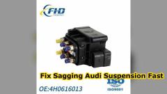 Fix Audi Air Suspension 4H0616013 Valve Block Replacement