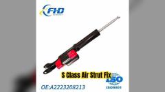 Mercedes S Class 4WD Front Air Strut Replacement