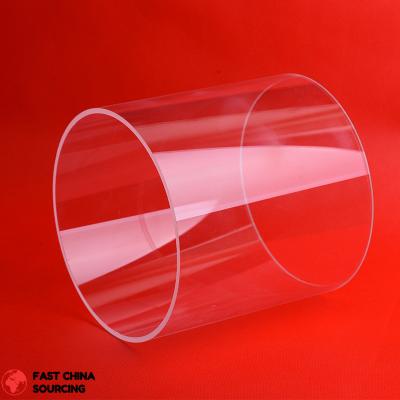 China custom 1220MM length heat resistant borosilicated glass tube diameter 5mm -300mm thickness 0.8mm- 10mm for sale