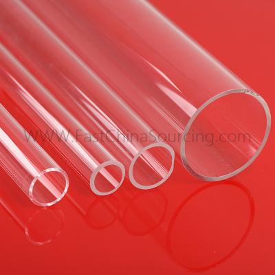 China Quartz silica glass tube bar for ozone generator lenth 1200MM diameter 80mm thickness 2mm for sale
