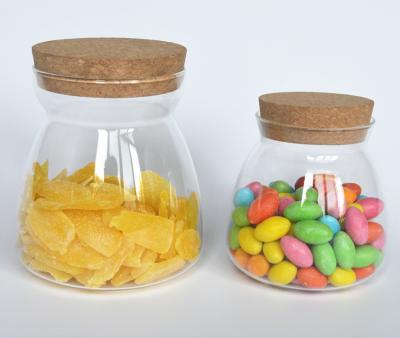 China custom Bamboo lid sealed cans Glass sealed cans Tea cans Candy cans Multi-grain cans for sale